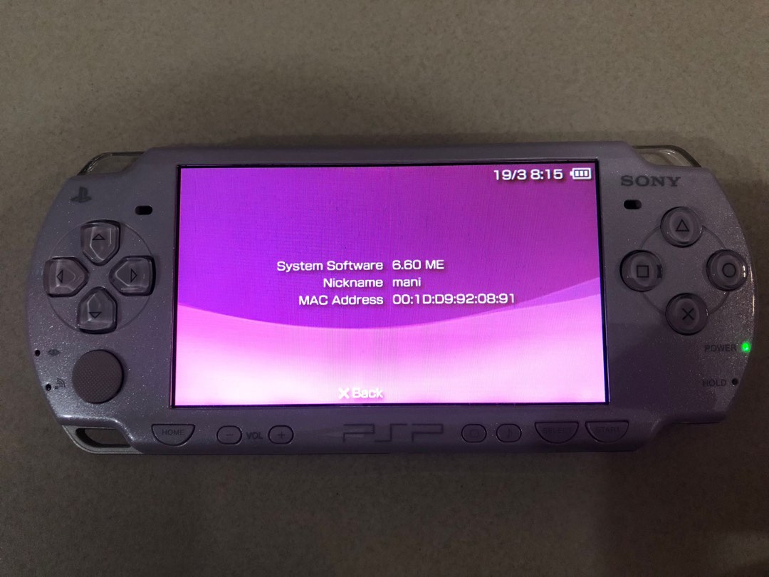 PSP 2000 purple, Video Gaming, Video Game Consoles, PlayStation on ...