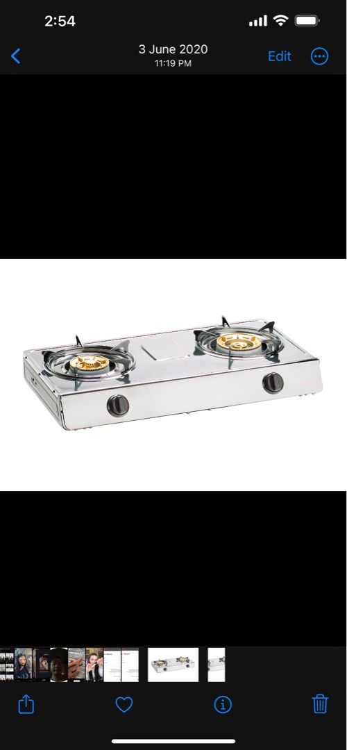 [PUB] Double Burner Stainless Steel (Glossy) Table Cooker, TV & Home ...