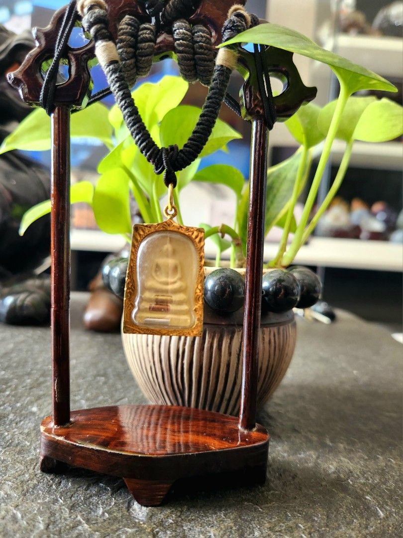 Quarter Century Old Soon Teck Thai Amulet in Gold Casing, Hobbies ...