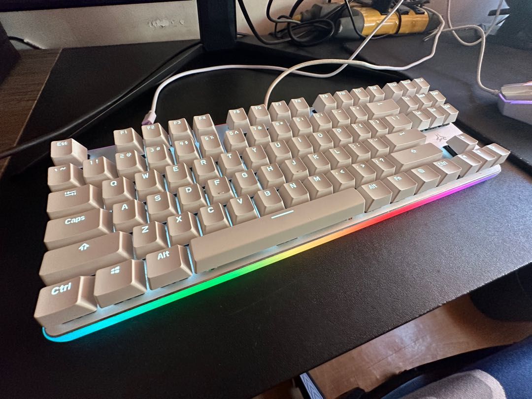 Rakk Sinag 87 Cherry MX Blue Keyboard, Computers & Tech, Parts & Accessories, Computer Keyboard ...