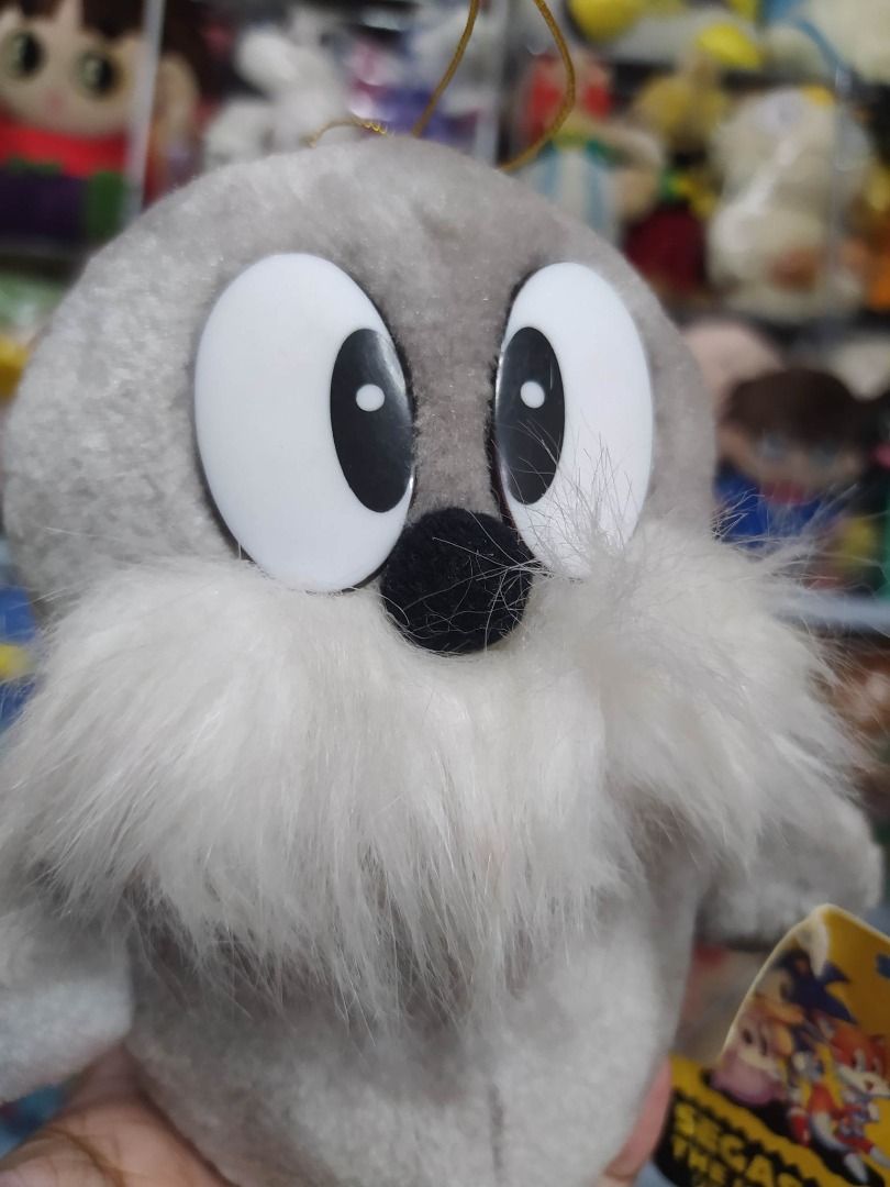 Rare and Vintage Rocky Walrus Sonic The Hedgehog Anime Plush Toy (Sega ...