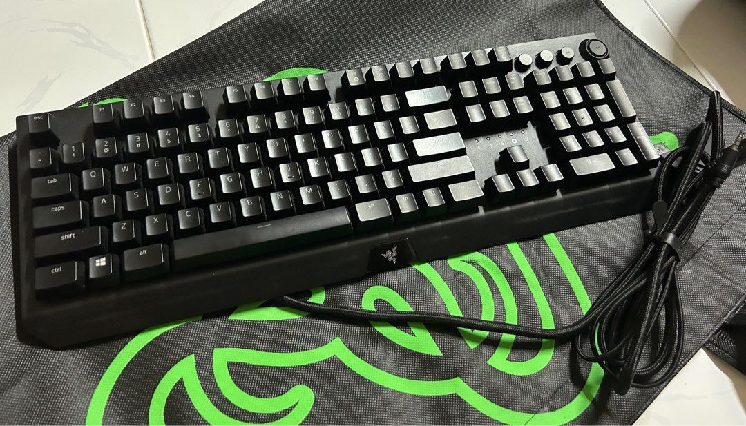 Razor BlackWidow Elite Mechanical Gaming Keyboard - Orange Mechanical ...