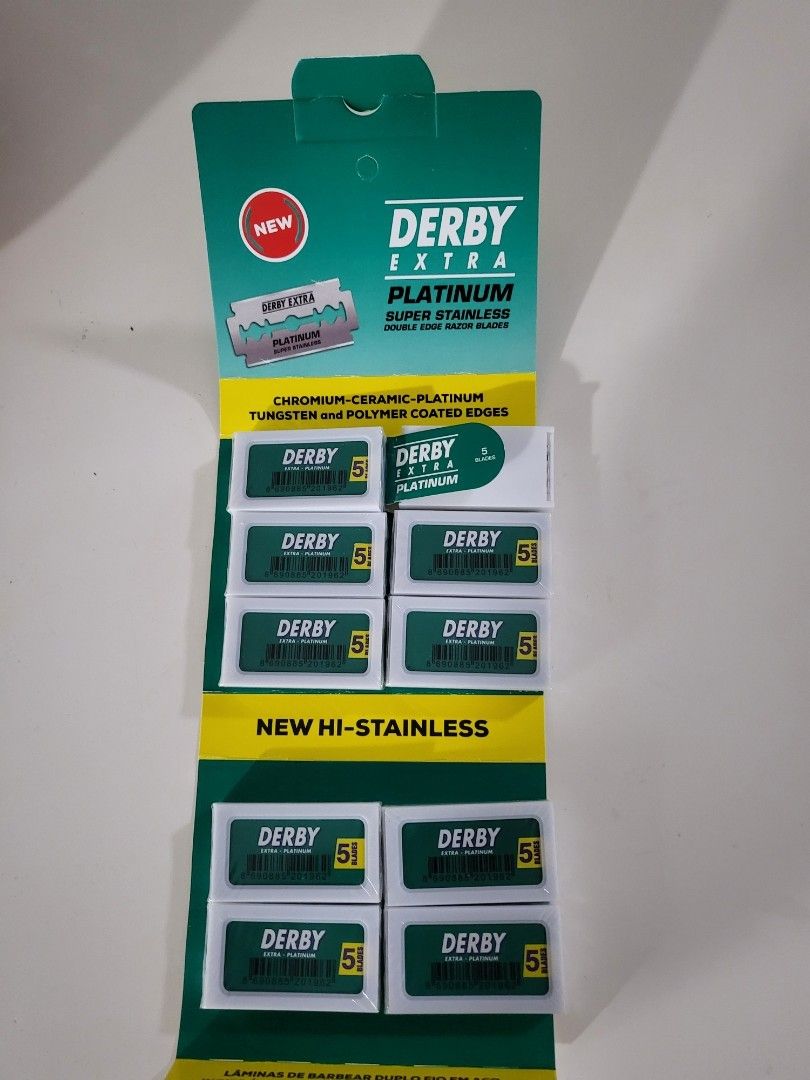 Razor Blade brand Derby, Beauty & Personal Care, Men's Grooming on ...