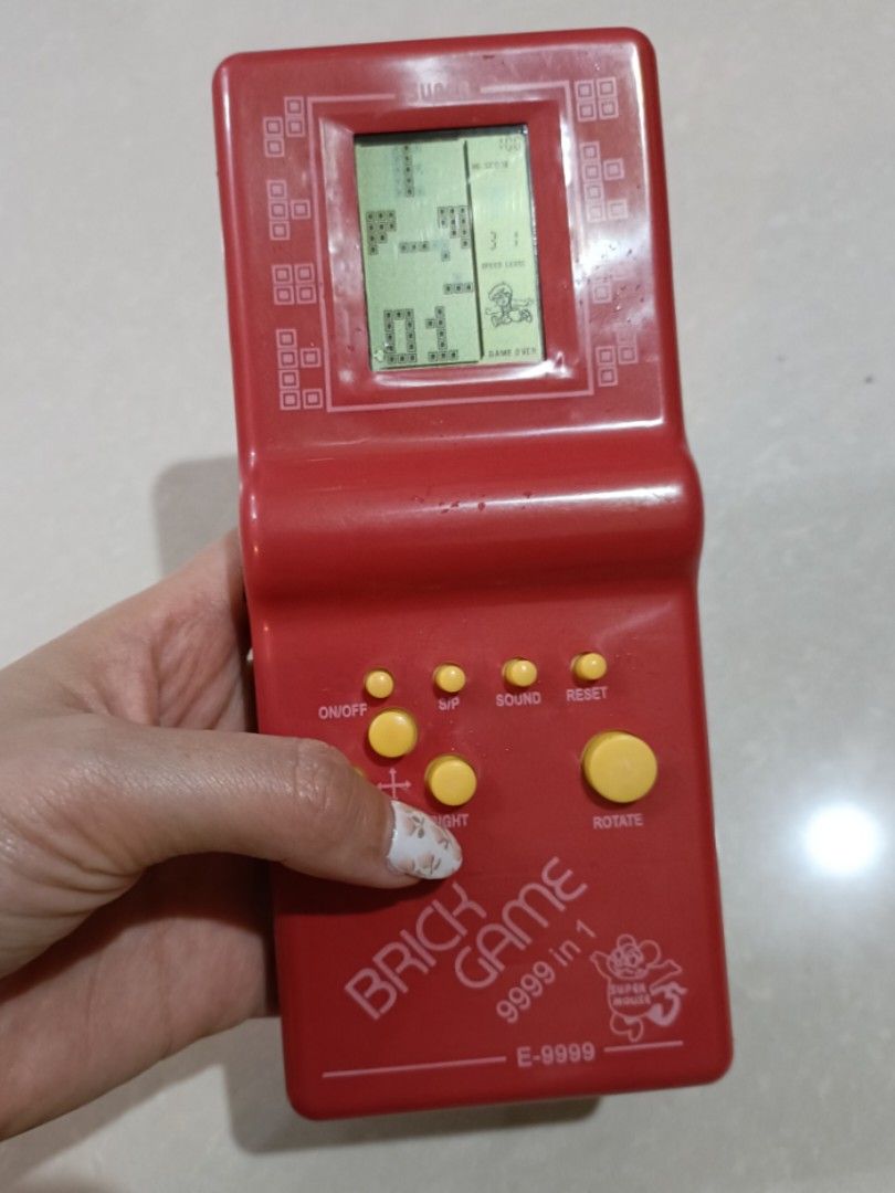 Retro Brick Game, Hobbies & Toys, Toys & Games on Carousell
