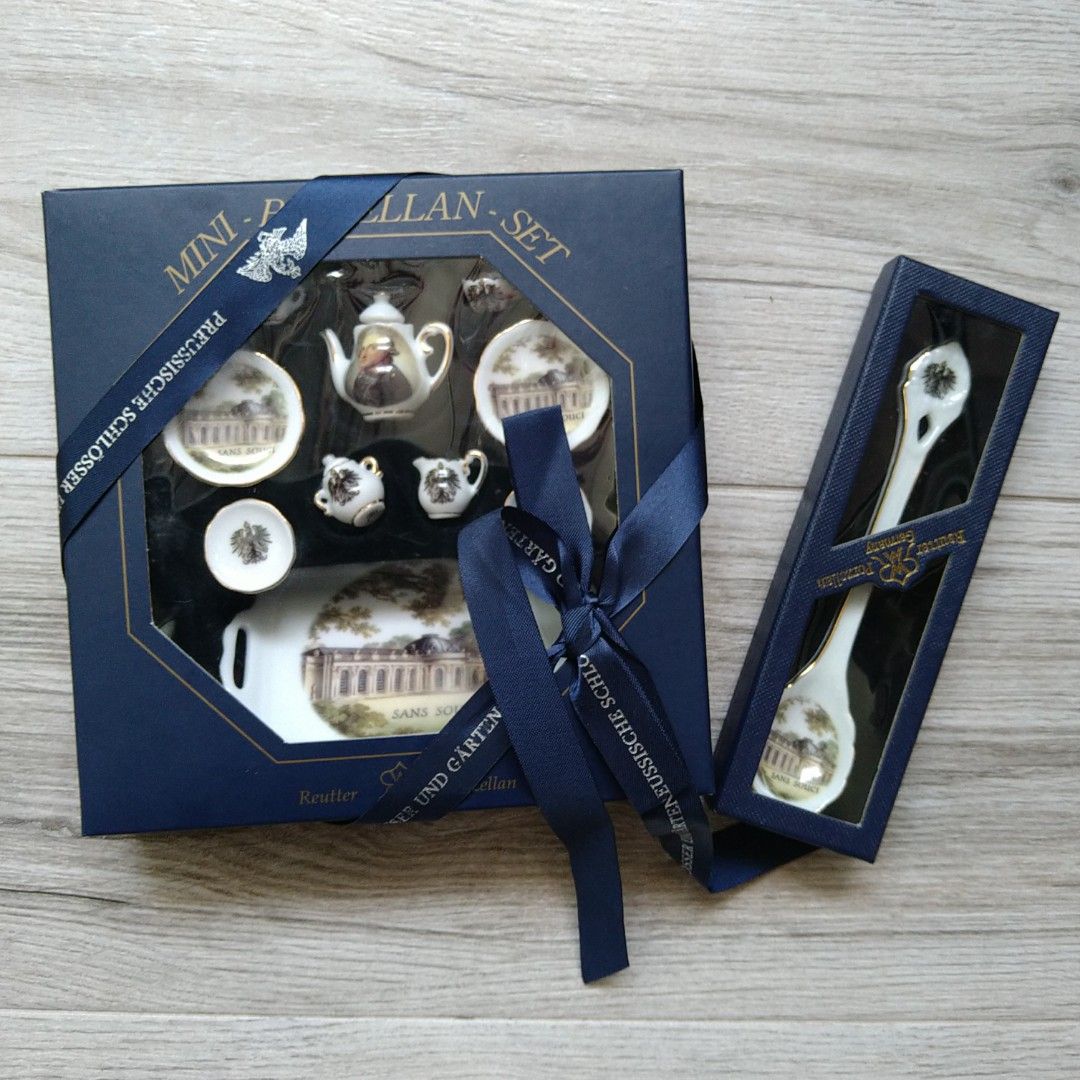 Reutter Porzellan Germany Mini Porcelain Tea set (10 pces set ...