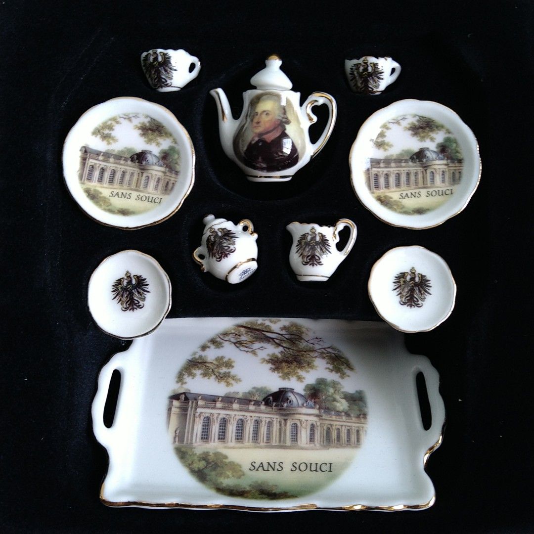 Reutter Porzellan Germany Mini Porcelain Tea set (10 pces set ...