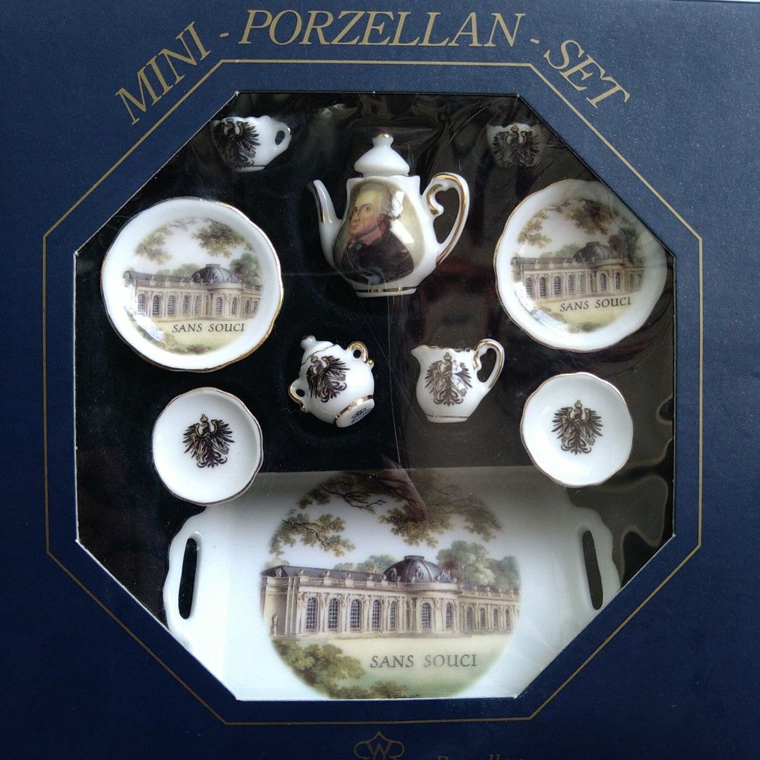 Reutter Porzellan Germany Mini Porcelain Tea set (10 pces set ...