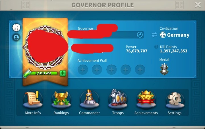 Rise of Kingdom (ROK) - Fighter and Rally Account, Video Gaming, Video ...