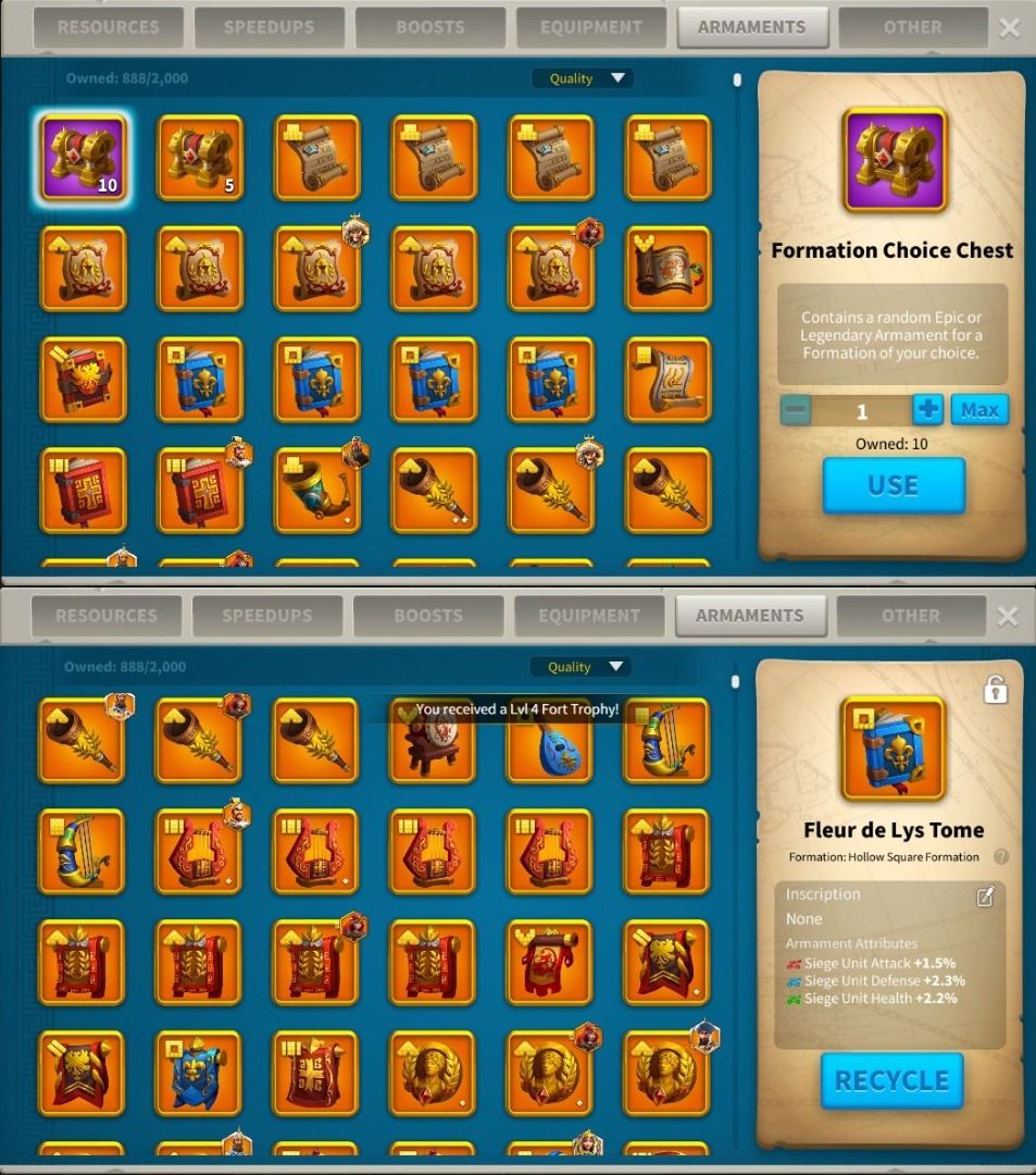 Rise of Kingdom (ROK) - Fighter and Rally Account, Video Gaming, Video ...