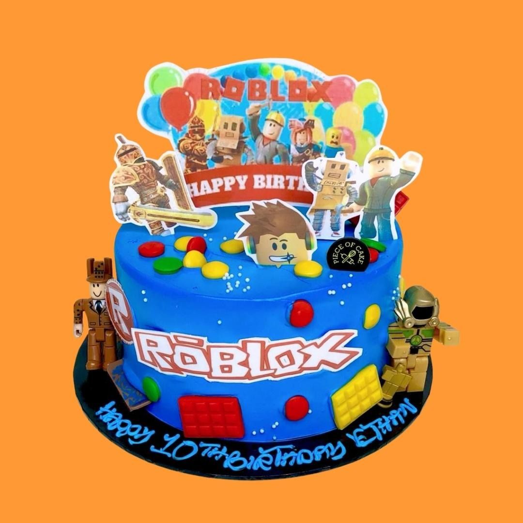 Roblox Cake [Halal-Certified], Food & Drinks, Homemade Bakes on Carousell