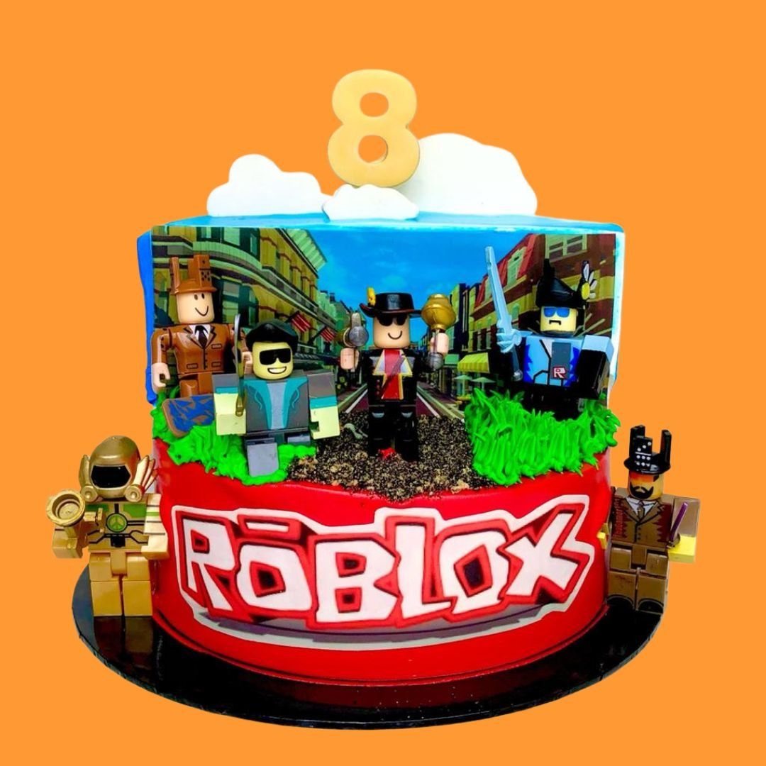 Roblox Stage Cake [Halal-Certified], Food & Drinks, Homemade Bakes on ...