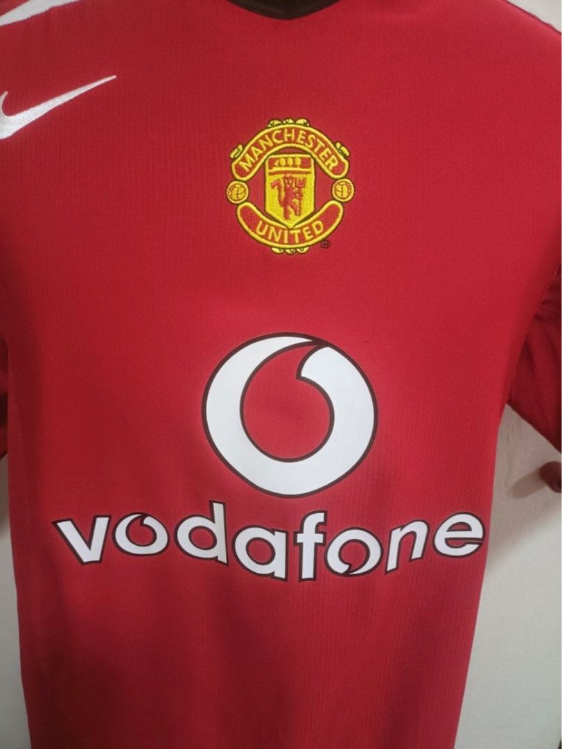 Ronaldo CR7 Manchester united 2004/05 soccer/football jersey/kit rare ...