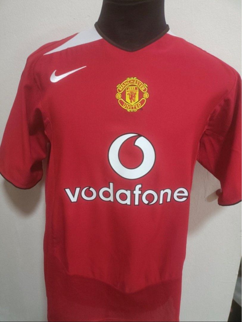 Ronaldo CR7 Manchester united 2004/05 soccer/football jersey/kit rare ...