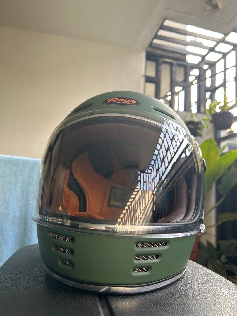Rook Helmet Large Matte Green on Carousell