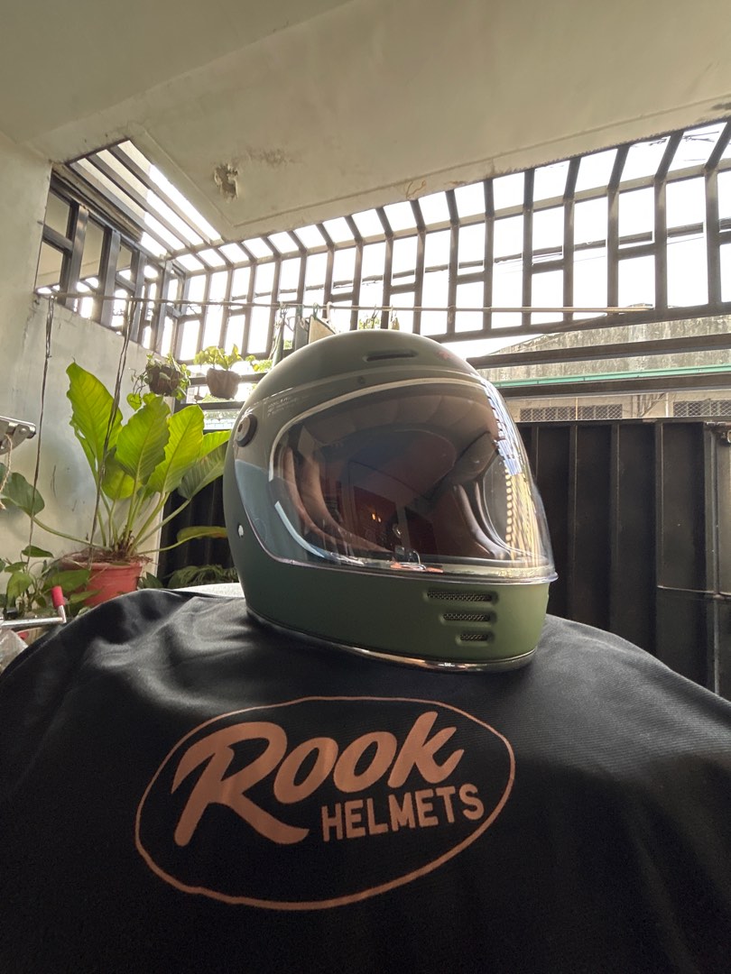 Rook Helmet Large Matte Green on Carousell