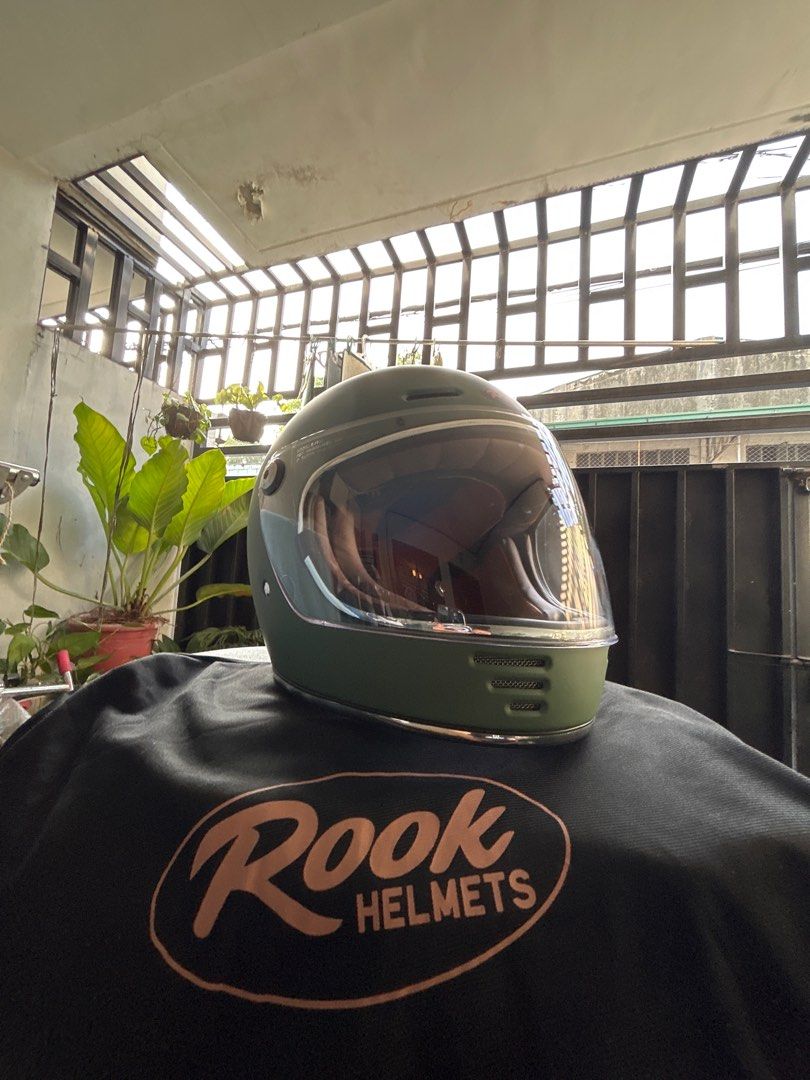 Rook Helmet Large Matte Green on Carousell