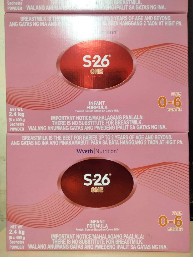 S26 one 0-6 month 2.4kgs (December 2023 expiry), Babies & Kids, Nursing & Feeding, Weaning ...