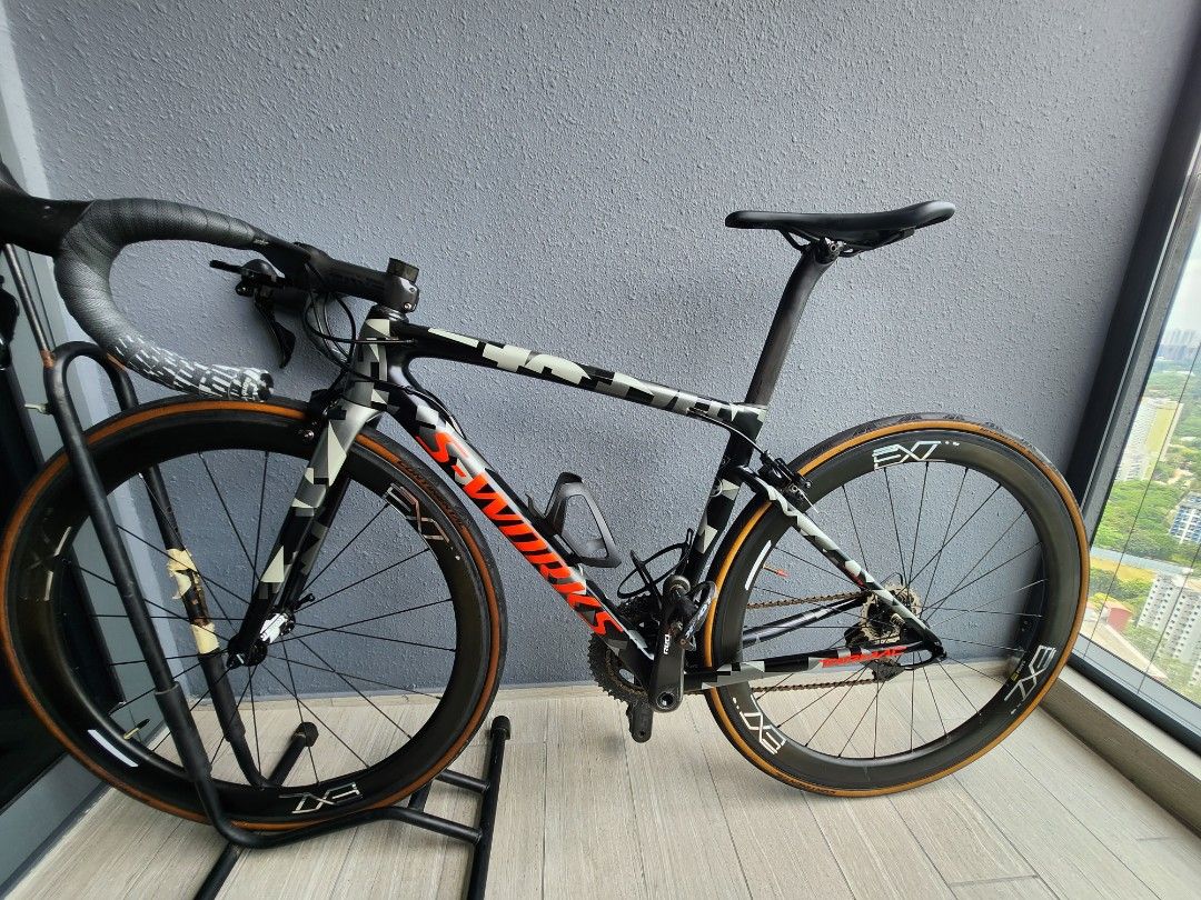 S works tarmac SL 6 rim brake frameset with cockpit (size 49), Sports ...