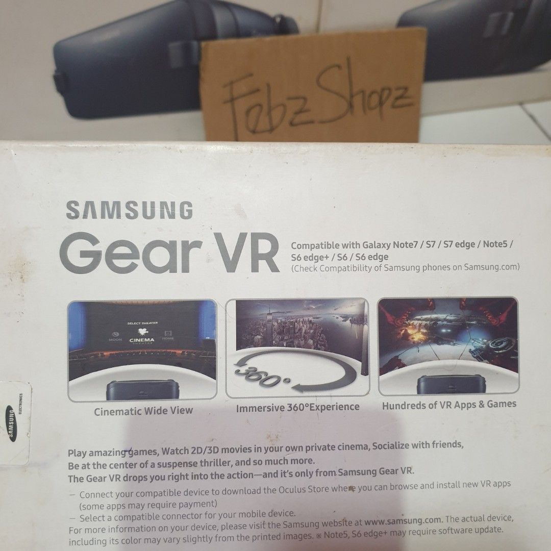 Samsung Gear VR SM-R323 Cocok Buat Ngabuburit, Telepon Seluler & Tablet, Lainnya di Carousell