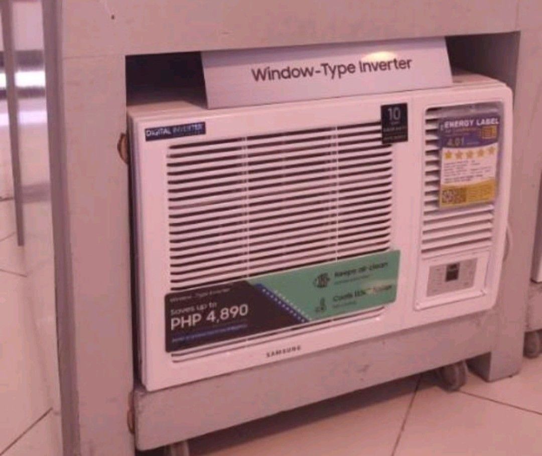 Samsung Inverter Window Type Aircon, TV & Home Appliances, Air ...