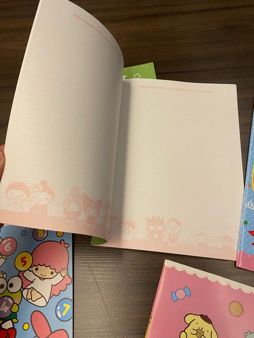 Sanrio notebook /exercise/colouring book x5, Hobbies & Toys ...