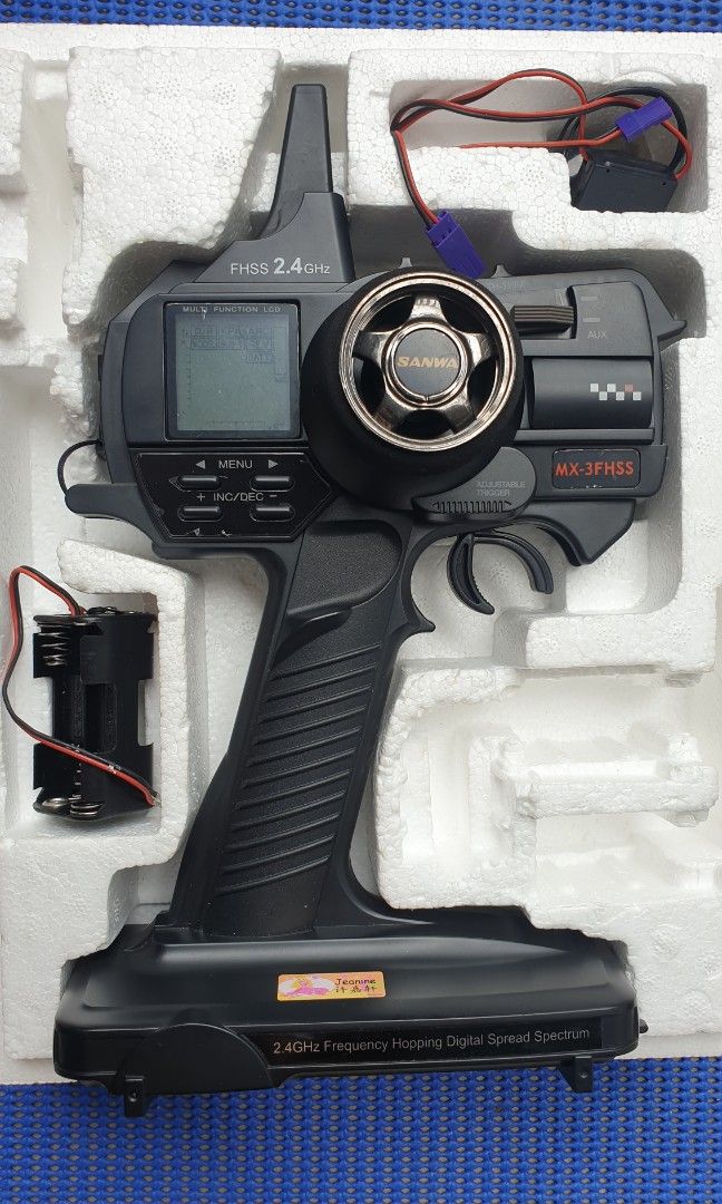 Sanwa RC remote control transmitter. MX 3 FHSS, Hobbies & Toys, Toys & Games on Carousell