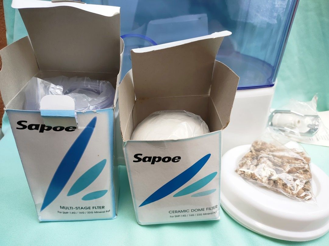 Brand-new Sapoe Water Mineral Pot/ Water Purifier (SMP 22G), TV & Home ...