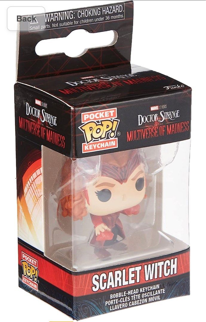 Scarlet Witch/Wanda keychain, Hobbies & Toys, Toys & Games on Carousell