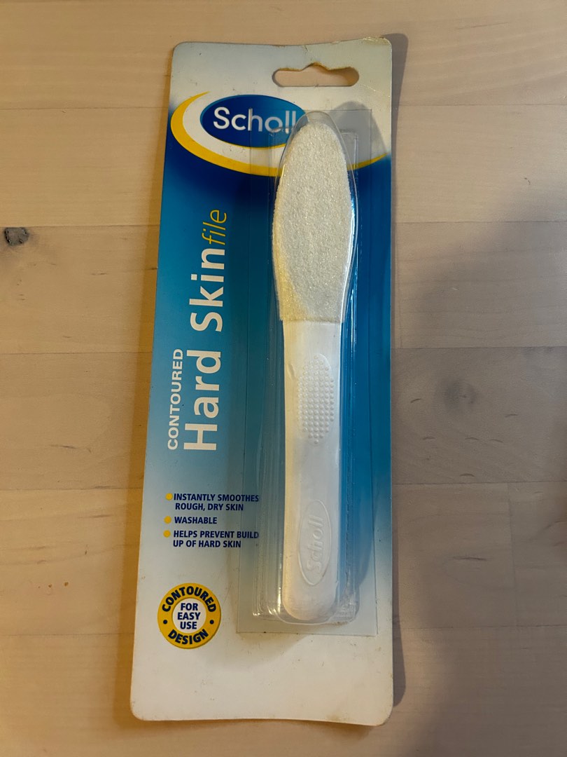 Scholl contoured Hard Skin file, Beauty & Personal Care, Hands & Nails ...
