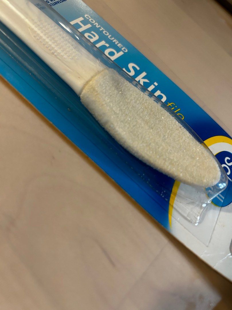 Scholl contoured Hard Skin file, Beauty & Personal Care, Hands & Nails ...