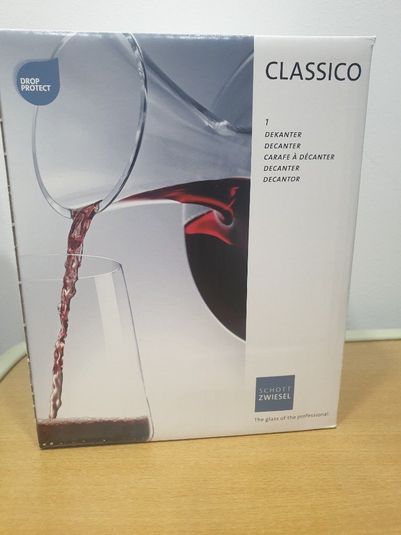 schott ZWIESEL Classico Decanter, Furniture & Home Living, Kitchenware & Tableware, Other ...
