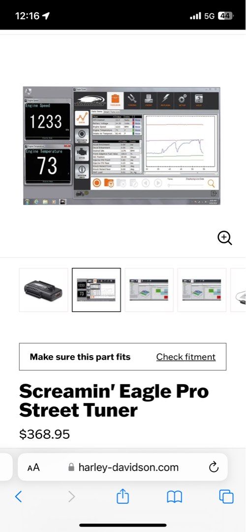 Screamin Eagle Pro Street Tuner, Motorbikes on Carousell