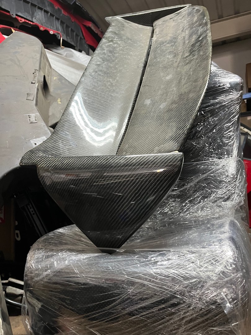 Seibon carbon mugen style spoiler for Honda EP3, Car Accessories ...