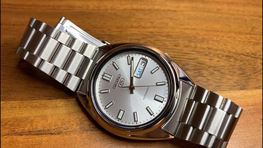 Seiko 5 SNXS73K1 Automatic Day Date Stainless Steel Analog Men's ...