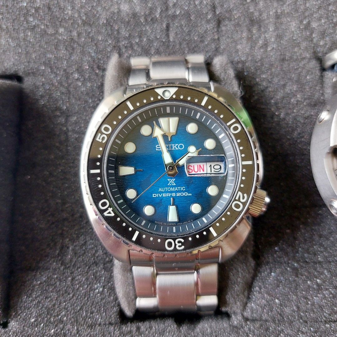 Seiko Prospex Manta Ray King Turtle Save the Ocean SRPE39, Men's ...