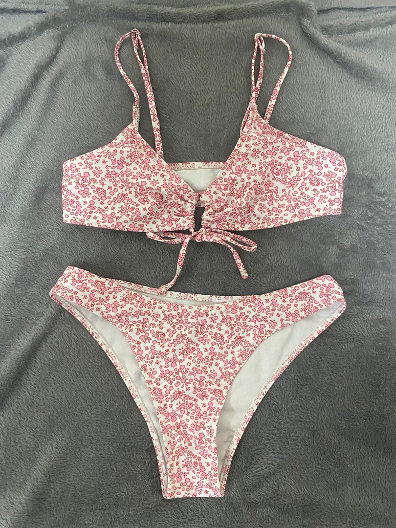 SHEIN 2 piece swimsuit, Women's Fashion, Swimwear, Bikinis & Swimsuits on Carousell