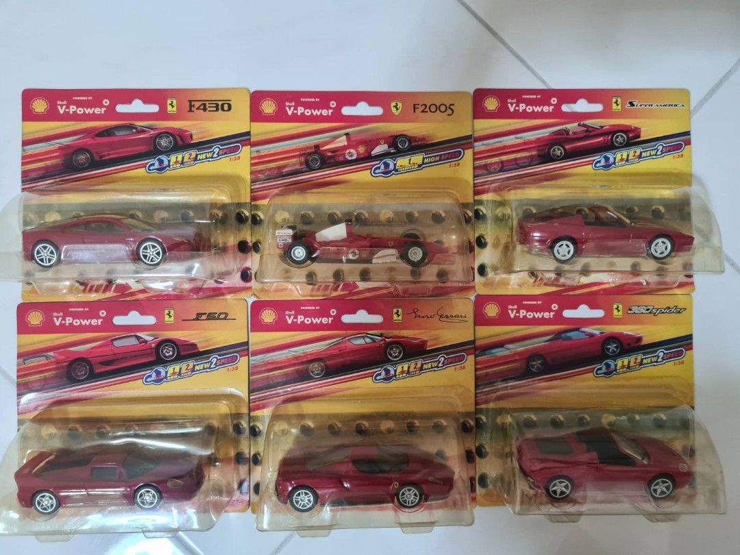 Shell ferrari v power car series, Hobbies & Toys, Toys & Games on Carousell