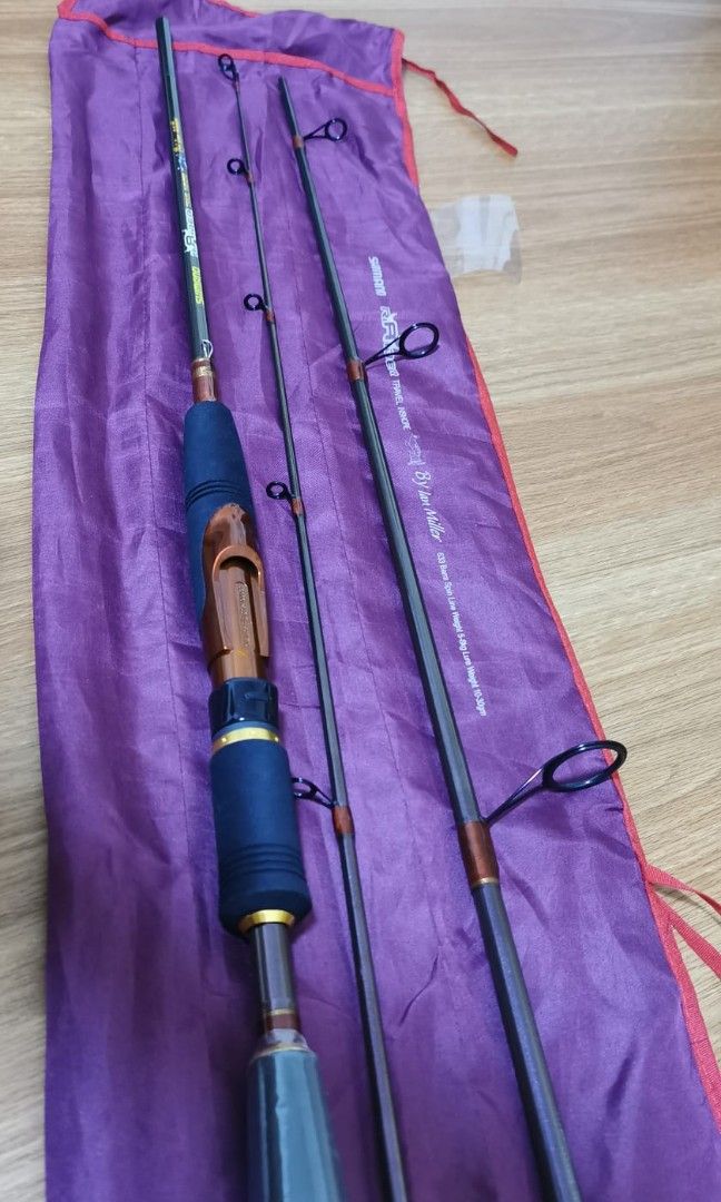 Shimano Raid Travel 633 Barra Spin rod, Sports Equipment, Fishing on ...