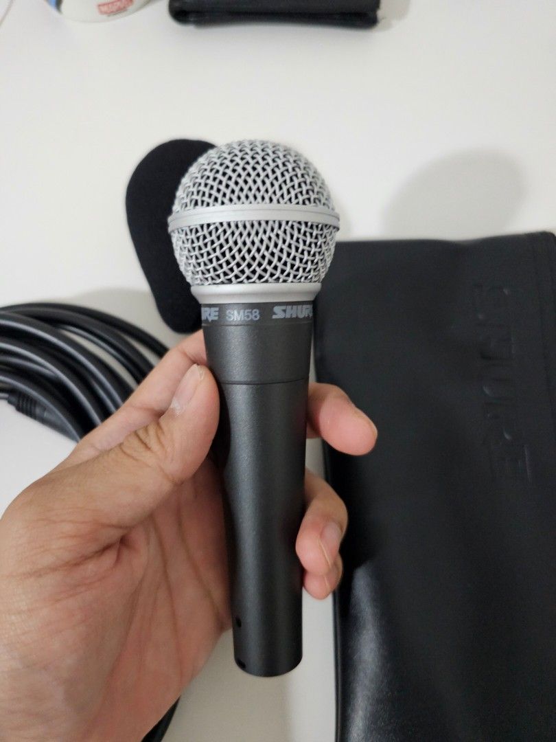 Shure SM58, Audio, Microphones on Carousell