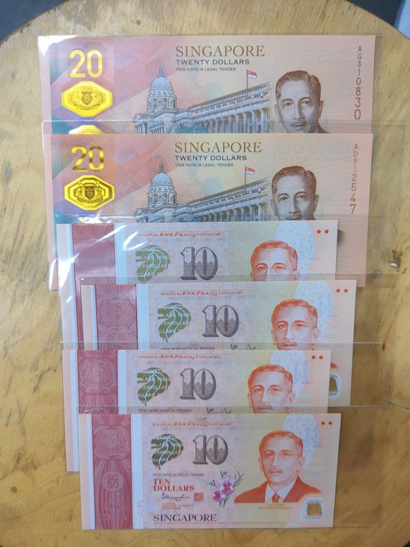 Singapore Commemorative Notes, Hobbies & Toys, Memorabilia ...