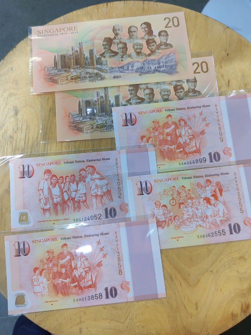 Singapore Commemorative Notes, Hobbies & Toys, Memorabilia ...