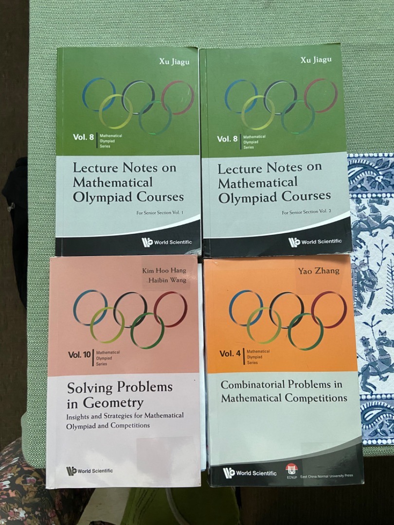Singapore Mathematics Olympiad resource, Hobbies & Toys, Books ...
