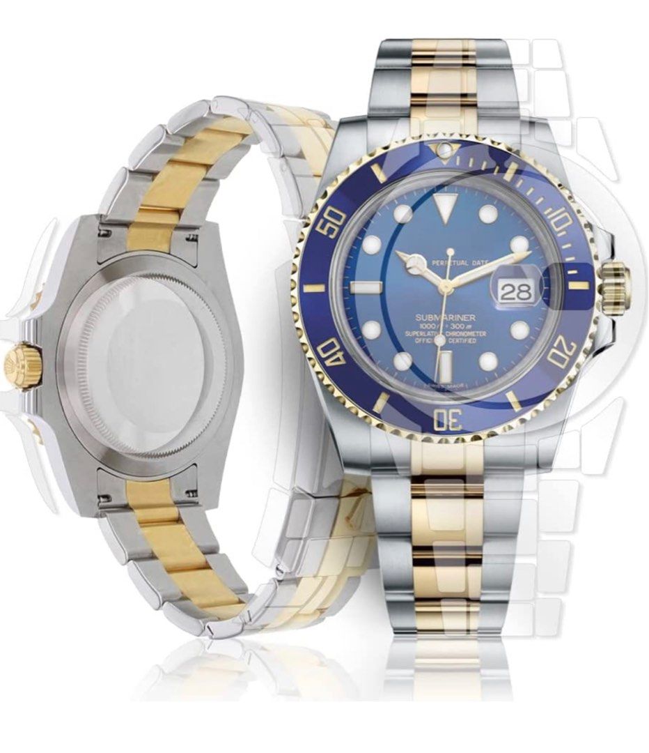 Rolex submariner protection film (full set), Luxury, Watches on Carousell