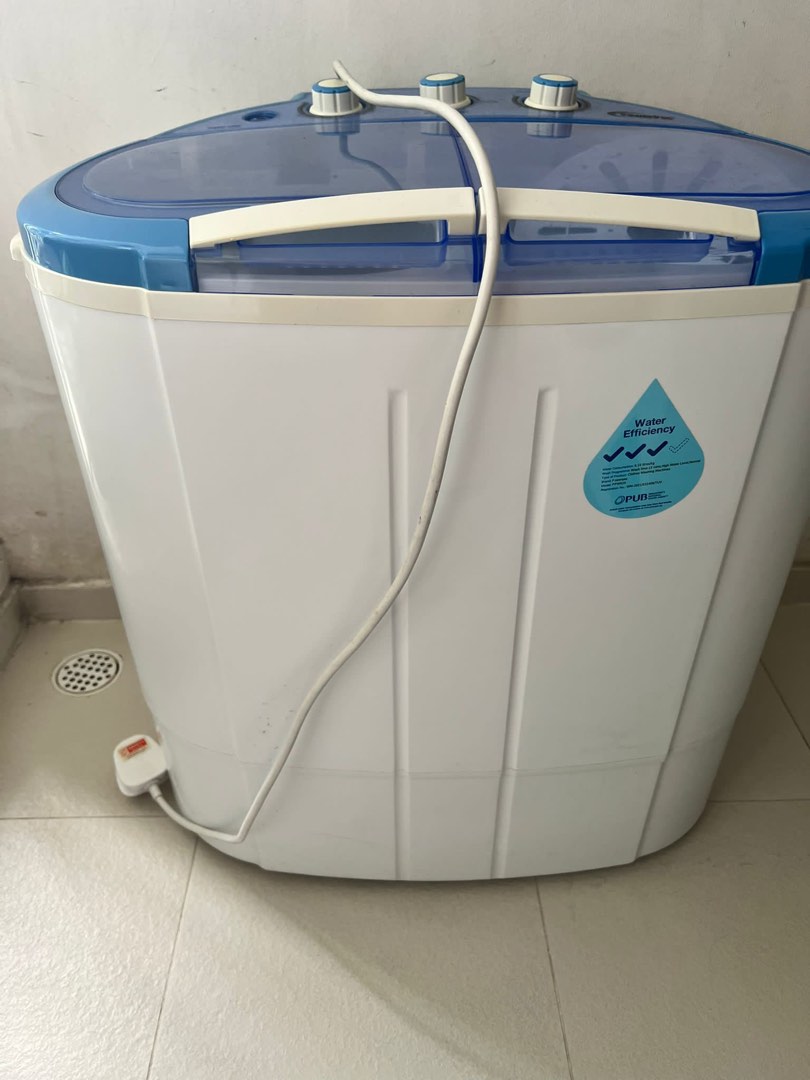 Small washing machine and spinner, TV & Home Appliances, Washing ...