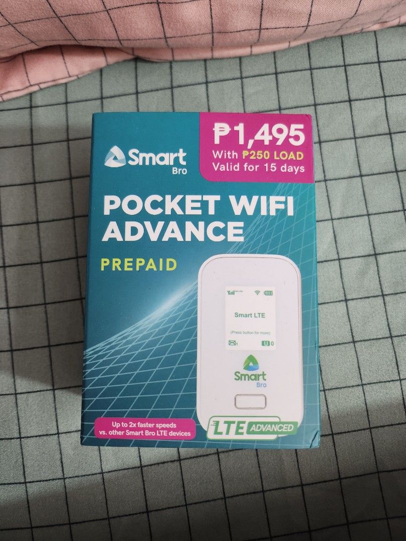 Smart Bro Prepaid Pocket Wifi Advance, Computers & Tech, Parts ...