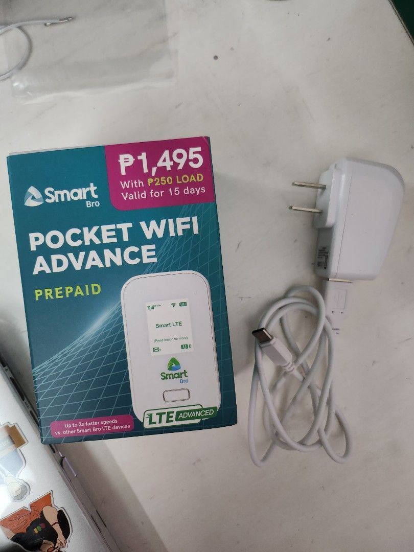 Smart Bro Prepaid Pocket Wifi Advance, Computers & Tech, Parts ...