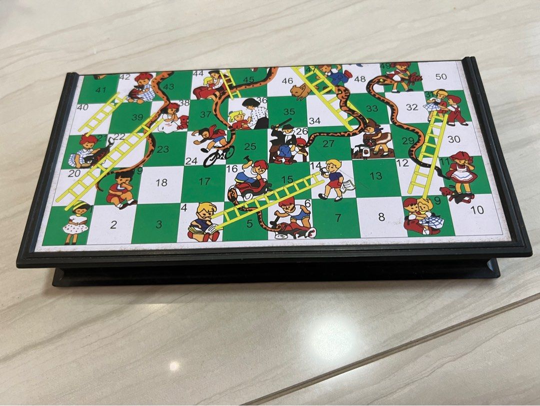 Snake chess children board game, Hobbies & Toys, Toys & Games on Carousell