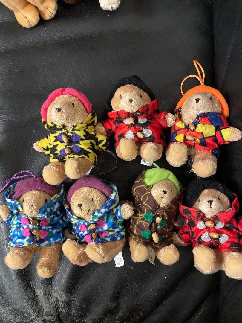 Soft Toys- 7-11 Paddington Bear Set, TY Bears, CareBear, 7-11 Tigger ...