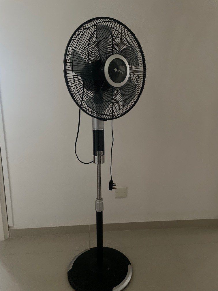 Sona (5 blade) remote fan, Furniture & Home Living, Lighting & Fans ...