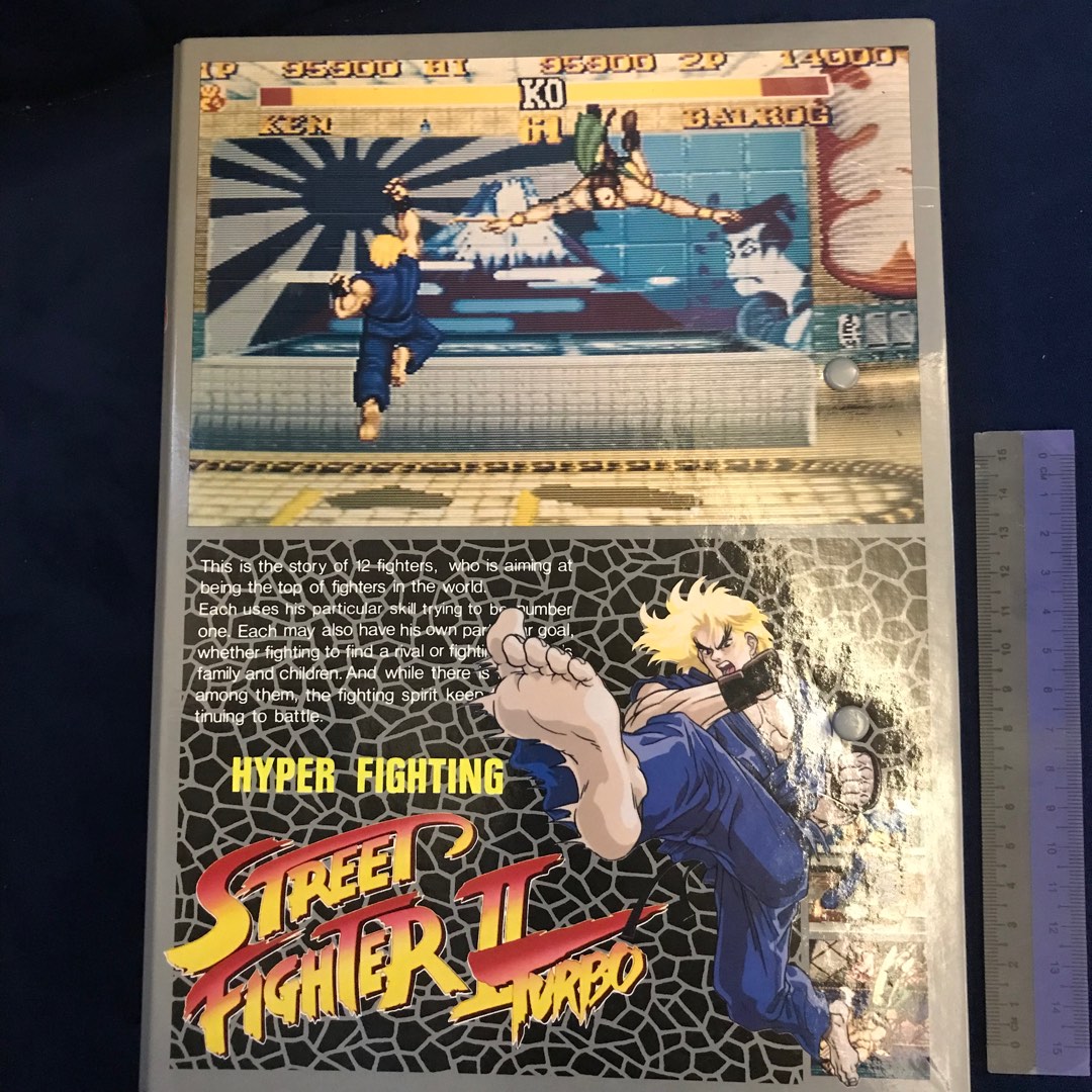 Street Fighter II Turbo by Capcom- Folder, Hobbies & Toys, Collectibles ...